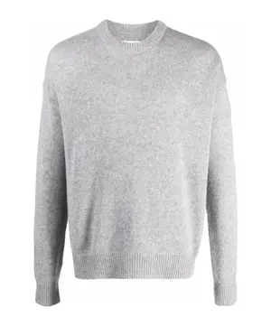 JIL SANDER Long Sleeve Knit Jumper - Grey