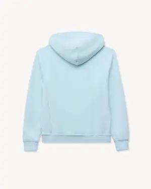 Kenzo Floral Embroidered Hoodie - Blue