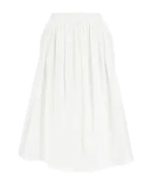 SIMONE ROCHA Simone Rocha Pleated Midi Skirt