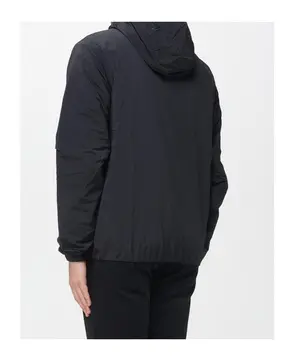 K-WAY Plain Warm Hooded Jacket - Black