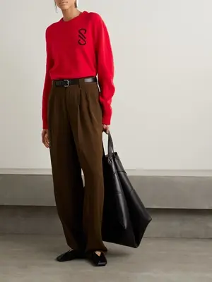 Proenza Schouler Intarsia Wool Sweater