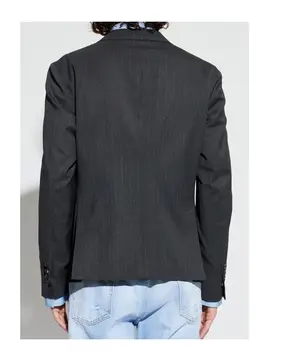 Dsquared2 Single-breasted Pinstripe Blazer - Black
