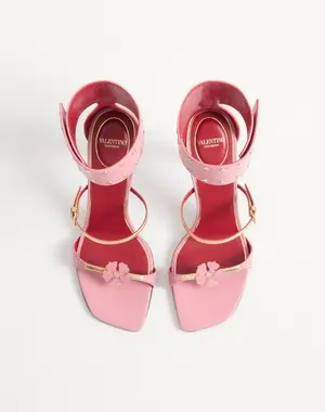Valentino Garavani Kidskin Cuffie Sandal 100mm