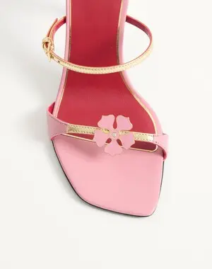 Valentino Garavani Kidskin Cuffie Sandal 100mm
