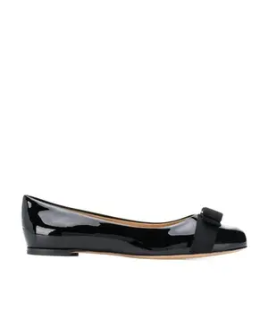 FERRAGAMO Varina Bow Detailed Ballerinas