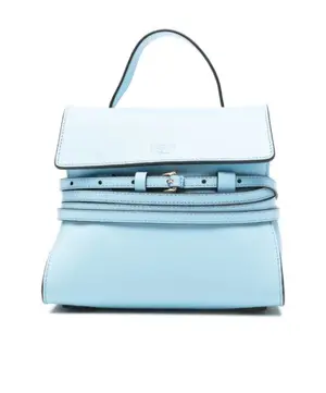 Moschino Tie Me Mini Shoulder Bag - Blue
