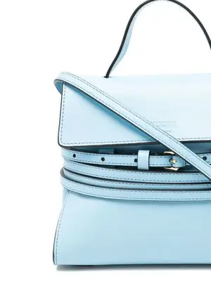 Moschino Tie Me Mini Shoulder Bag - Blue