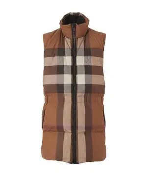 Burberry Check Pattern Padded Gilet