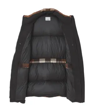 Burberry Check Pattern Padded Gilet