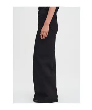 Filippa K High-rise Wide-leg Jeans - Black
