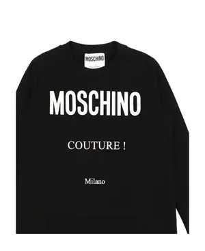 Moschino Round Neck Logo Sweater