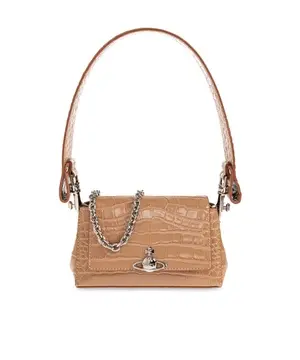 VIVIENNE WESTWOOD Vivienne Westwood Hazel Small Shoulder Bag Nude