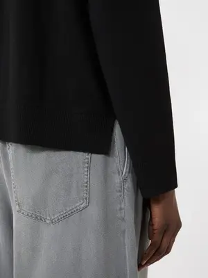 Max Mara Long Sleeve Collared Sweater