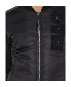 Philipp Plein Logo Bomber Jacket