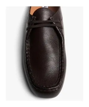 JIL SANDER Hand-stitched Lace-up Flats