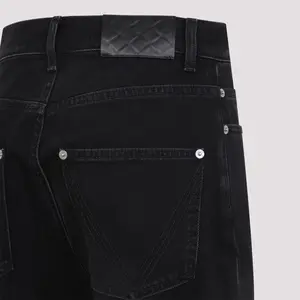Bottega Veneta Logo Patch Flared Leg Jeans