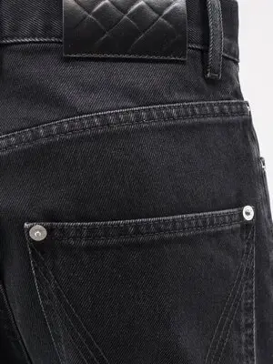 Bottega Veneta Logo Patch Flared Leg Jeans