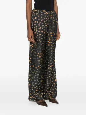 Nanushka Arvenn Twill Satin Pants