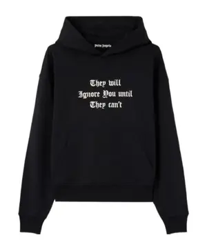 Palm Angels Text-print Kangaroo Hoodie