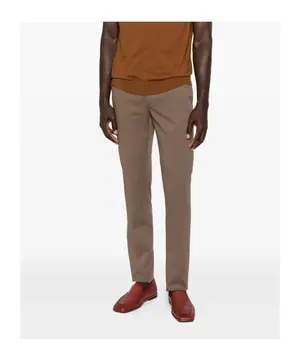 Canali Casual Pants With Belt Loops