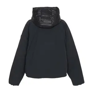 Moose Knuckles Tegan Bomber Down Jacket With Hood