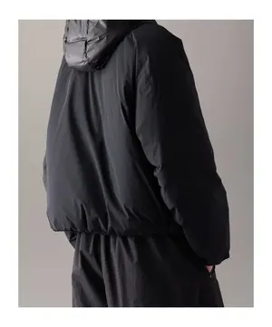Moose Knuckles Tegan Bomber Down Jacket With Hood