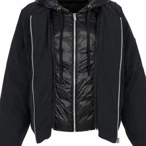 Moose Knuckles Tegan Bomber Down Jacket With Hood