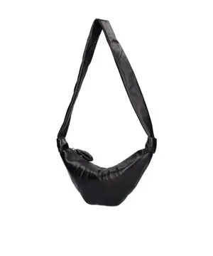 LEMAIRE Small Croissant Nappa Leather Crossbody Bag