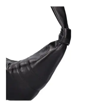 LEMAIRE Small Croissant Nappa Leather Crossbody Bag