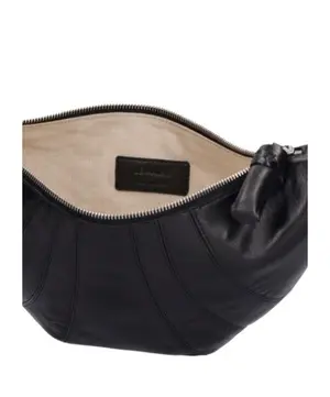 LEMAIRE Small Croissant Nappa Leather Crossbody Bag
