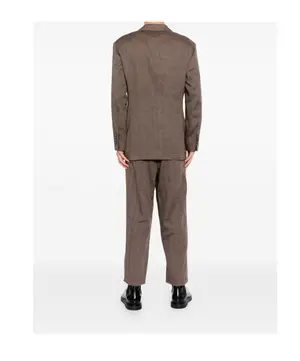 Brunello Cucinelli Double-breasted Tailored Suit - Gray