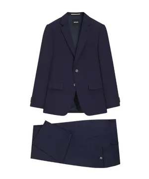 Hugo Boss Two-piece Tailored Suit - Dark Blue