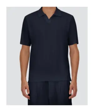 Herno Skipper Open-neck Polo Shirt - Blue