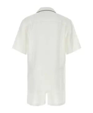 Zegna Contrast-piping Short Pyjamas