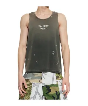 GALLERY DEPT. Distressed Graphic Vest