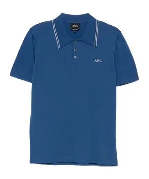 A.p.c. Short Sleeve Polos For Men