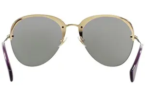 Miu Miu Aviator Logo Sunglasses