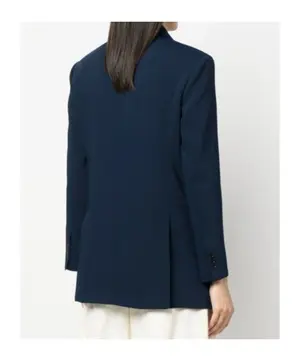 P.a.r.o.s.h Long-sleeve Double-breasted Blazer - Black