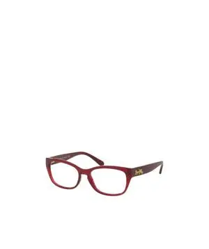COACH Eyeglasses With Logo Detail - Red
