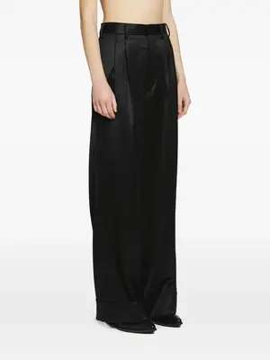 Junya Watanabe Pleated Trousers - Black
