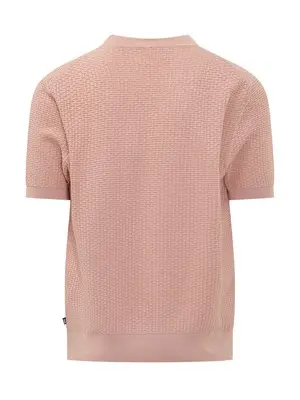 Hugo Boss Hilton Textured Knit Pullover