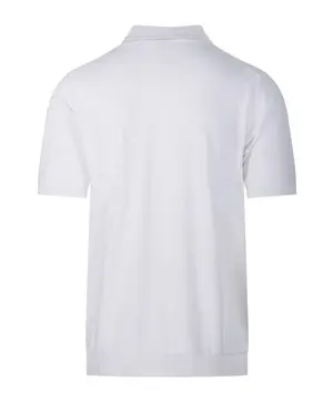 ROBERTO COLLINA Short-sleeve Polo Shirt - White