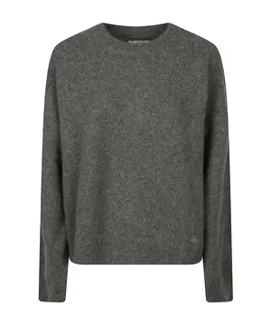 Loulou De Saison Tristan Crewneck Jumper - Grey