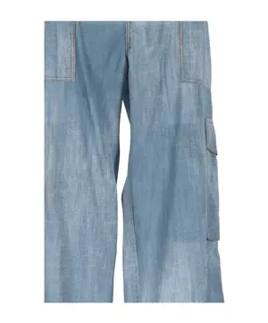 Ermanno Scervino Trompe L'oeil Printed Cargo Pants