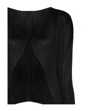 PLEATS PLEASE BY ISSEY MIYAKE V-neck Cardigan