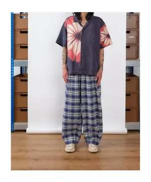 STORY MFG. Greetings Shirt Ss Pink Flower Clamp