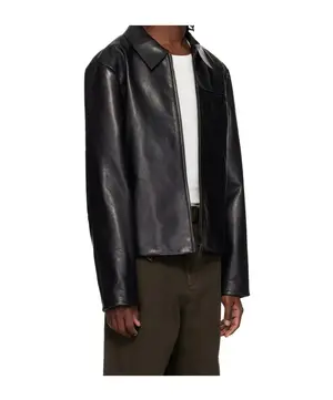 ENTIRE STUDIOS Corehide Leather Jacket - Black