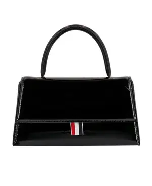 Thom Browne Signature-web Top Handle Bag