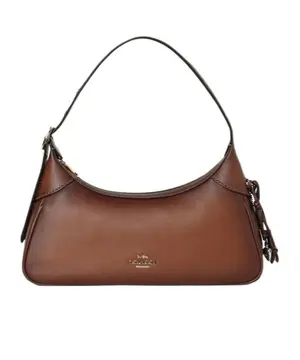 Compact Glazed Leather Bags