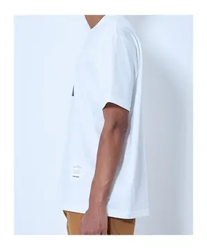 Junya Watanabe Short Sleeve Graphic Print T-shirt - White